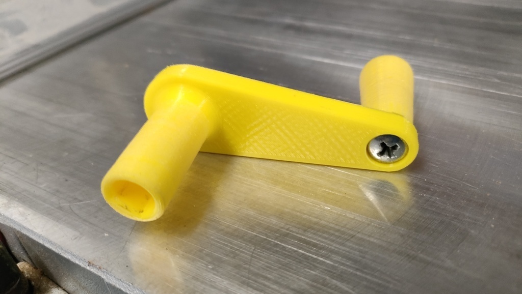 Fichier 3D gratuit Manivelle pour Scheppach HMS860, 1080,... Manivelle pour Scheppach HMS860 ...