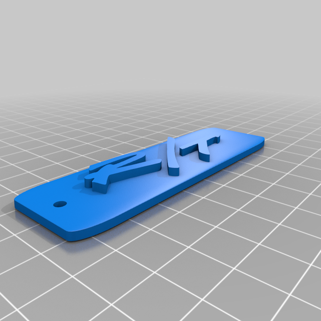 Free STL file R/T Keychain・3D printer design to download・Cults