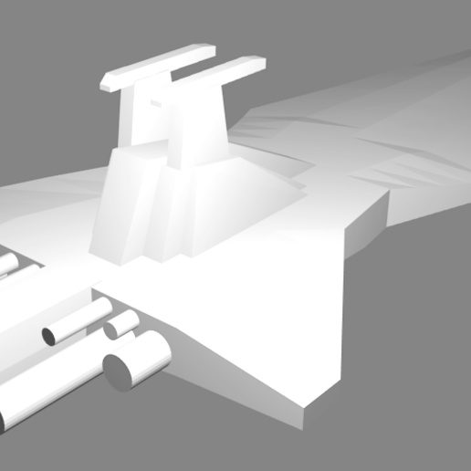 Download free STL file Star Destroyer Venator class • 3D printer object ...