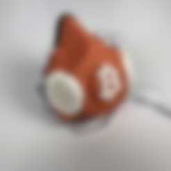 Download free 3D printer model BitMask (Bitcoin) / DigiMask (DigiByte ...