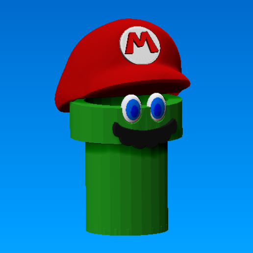 Télécharger fichier STL gratuit Tuyau Mario • Modèle pour impression 3D ...