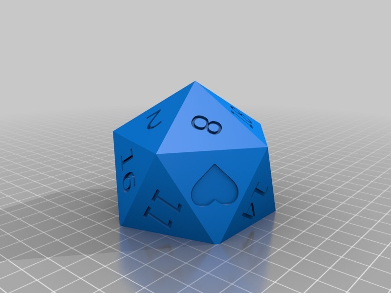 Free 3D file Valentine's D20 Dice Box - Remix From 3DCentralVA Model 🎲 ...