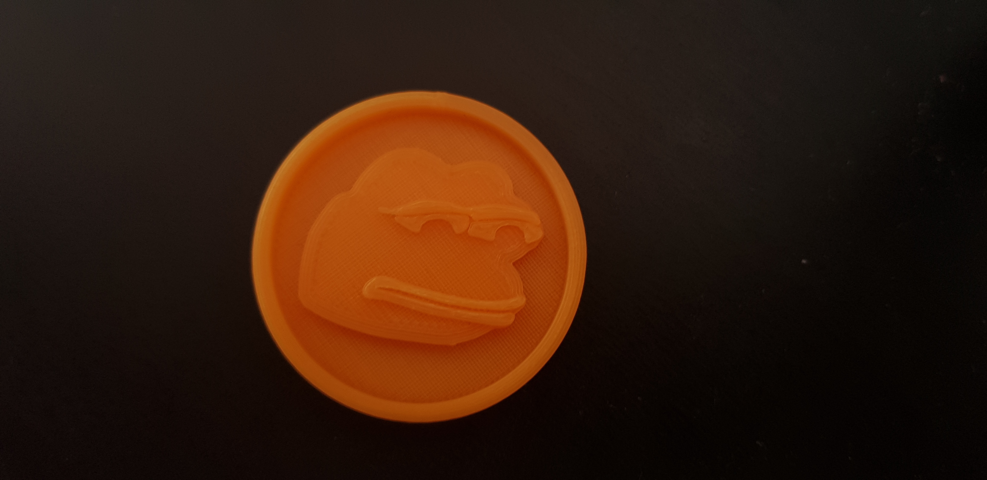 Fichier 3D gratuit Pièce de monnaie Pepe 🪙・Plan imprimable en 3D à ...