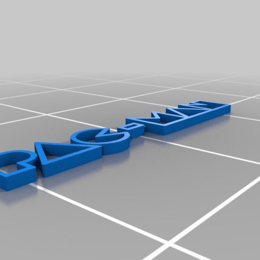 Download free STL file PAC-MAN Logo • 3D print template ・ Cults