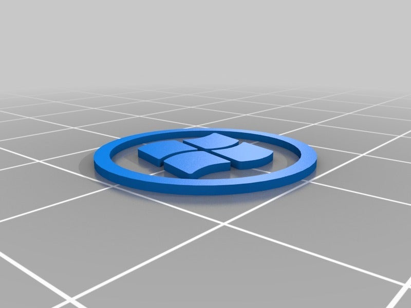STL file Modern WIndows Logo 🖥️・3D printing model to download・Cults