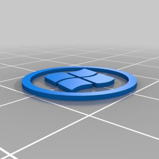 Download free STL file Modern WIndows Logo • 3D printable template ・ Cults