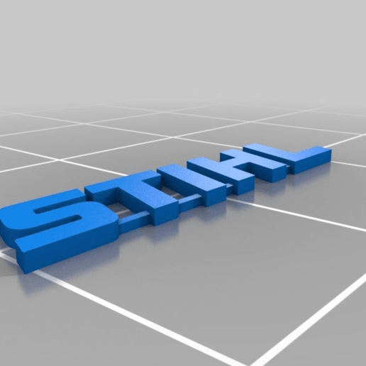 Download free 3D printer templates Stihl Logo ・ Cults