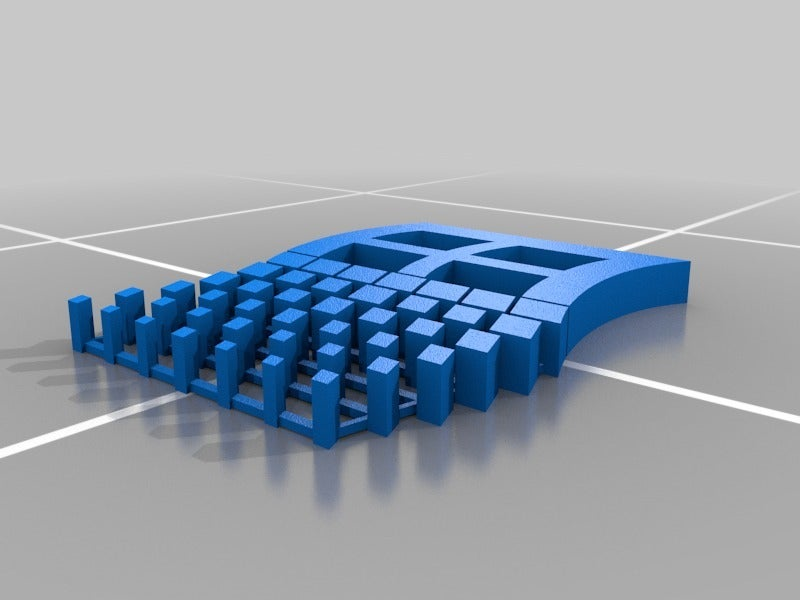 Archivo STL Windows 95 Logo・Plan imprimible en 3D para descargar・Cults