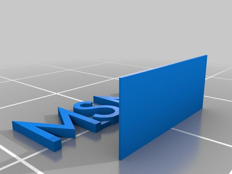 Fichier STL Logo MS MR・Objet pour impression 3D à télécharger・Cults