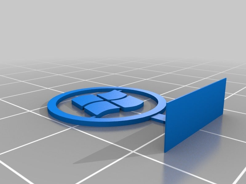 STL file Modern WIndows Logo 🖥️・3D printing model to download・Cults