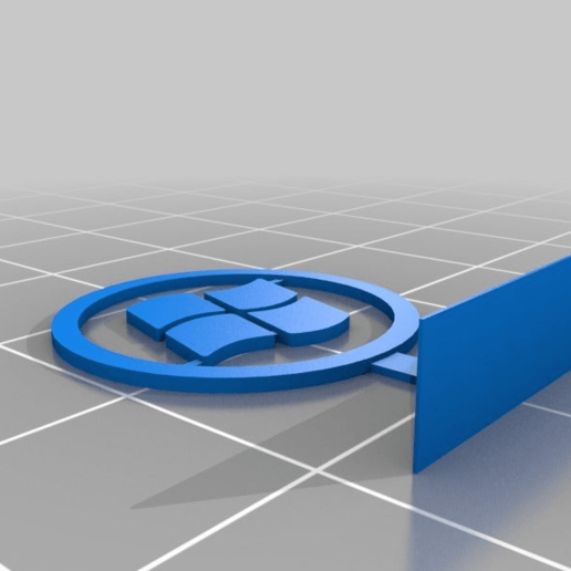 Download free STL file Modern WIndows Logo • 3D printable template ・ Cults