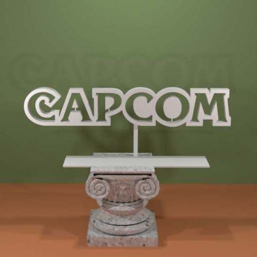 Download free 3D model CAPCOM Logo ・ Cults