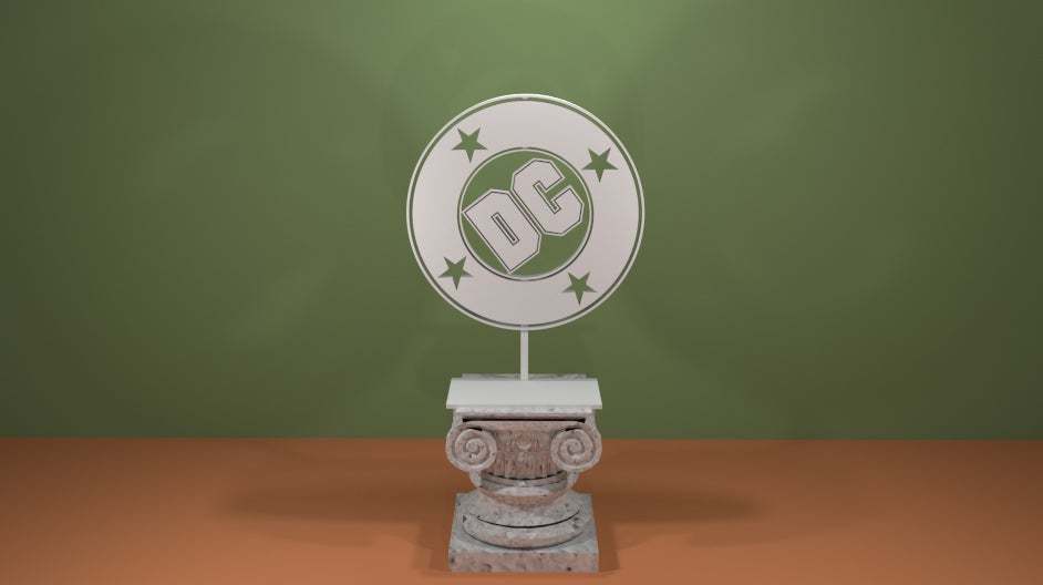Free STL file DC Logo・3D printer design to download・Cults