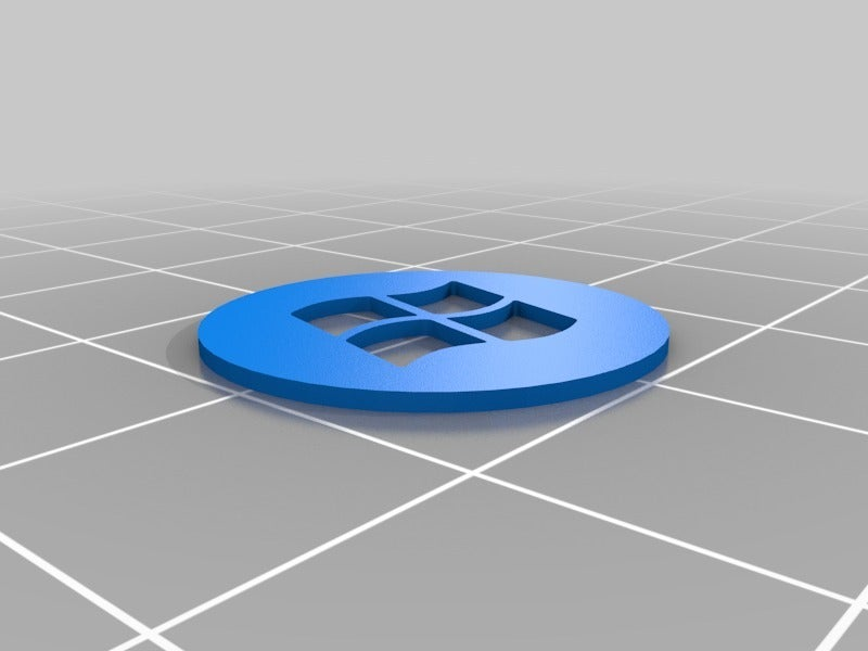 STL file Modern WIndows Logo 🖥️・3D printing model to download・Cults