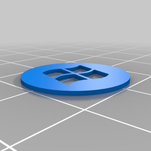 Download free STL file Modern WIndows Logo • 3D printable template ・ Cults