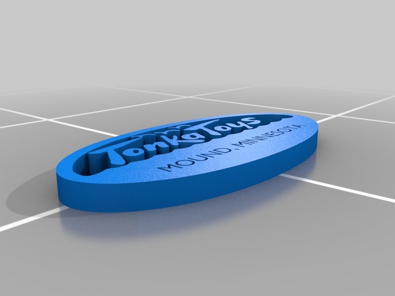 Free STL file Classic Tonka Logo. 🚩・Template to download and 3D print・Cults