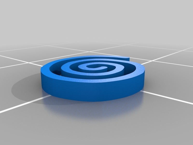 STL file Sega DreamCast Logo・3D printing model to download・Cults