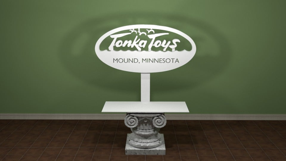 Free STL file Classic Tonka Logo. 🚩・Template to download and 3D print・Cults