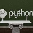 Download free 3D printer templates Python Logo ・ Cults