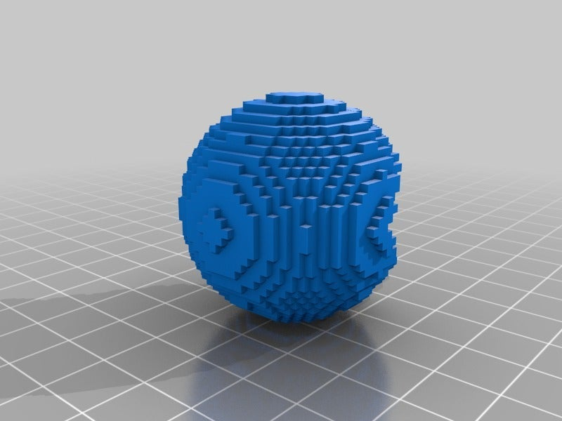 Download free STL file Pixels Pac-Man • 3D printer design ・ Cults