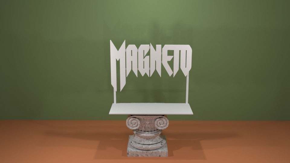 Download free STL file Magneto Logo • 3D printable design ・ Cults