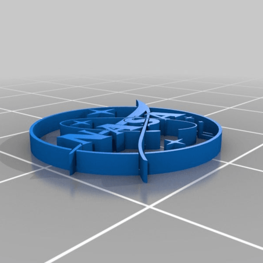 Download free STL file NASA Logo • Model to 3D print ・ Cults