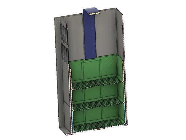 Free STL file Fluval Flex Aquarium Filter Mod with media baskets 🍔・3D ...