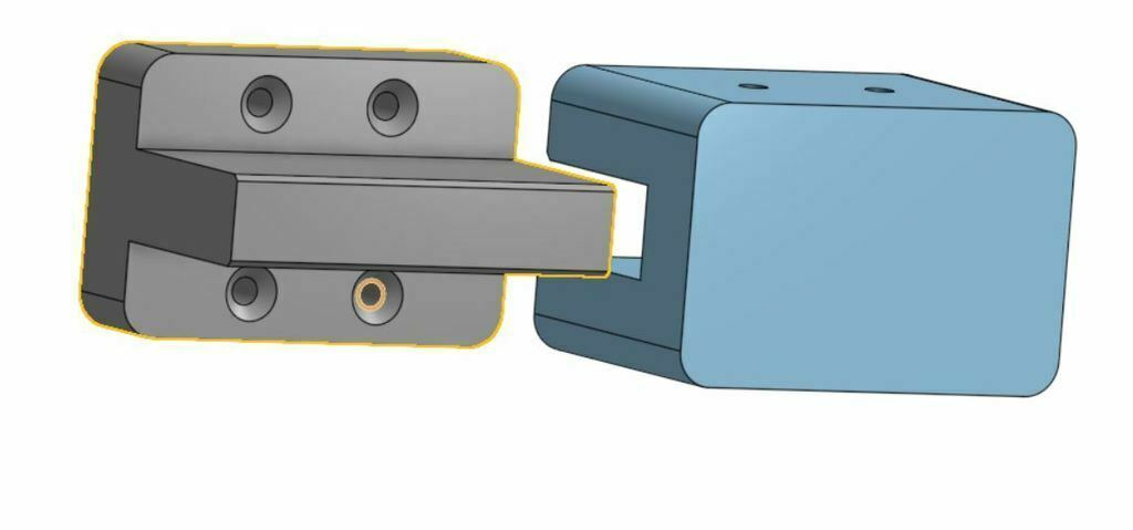 Free STL file Sliding bracket・3D printing design to download・Cults