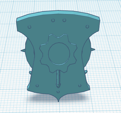 STL file sea knight shield・Model to download and 3D print・Cults