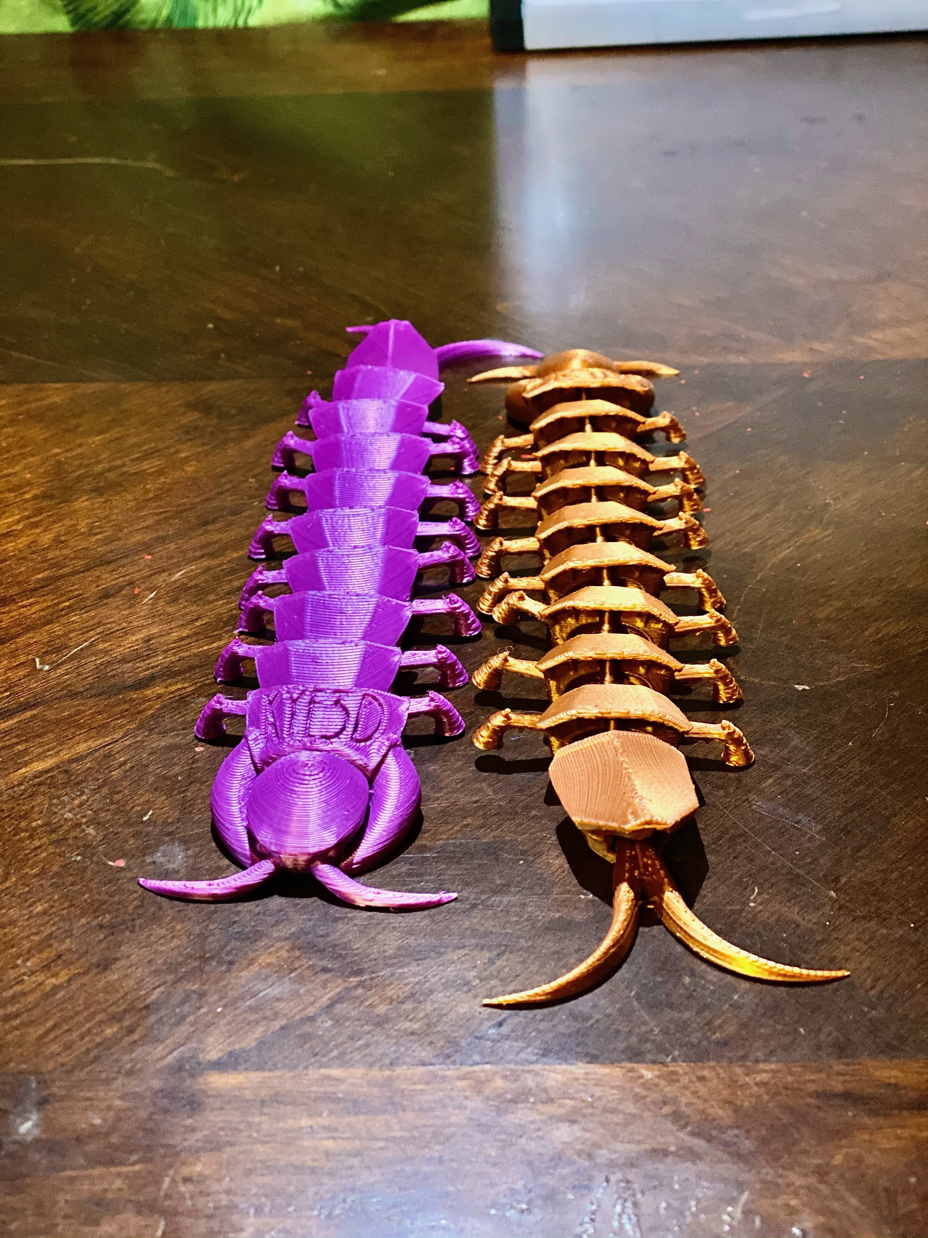 STL file Centipede Print in Place・3D printable model to download・Cults