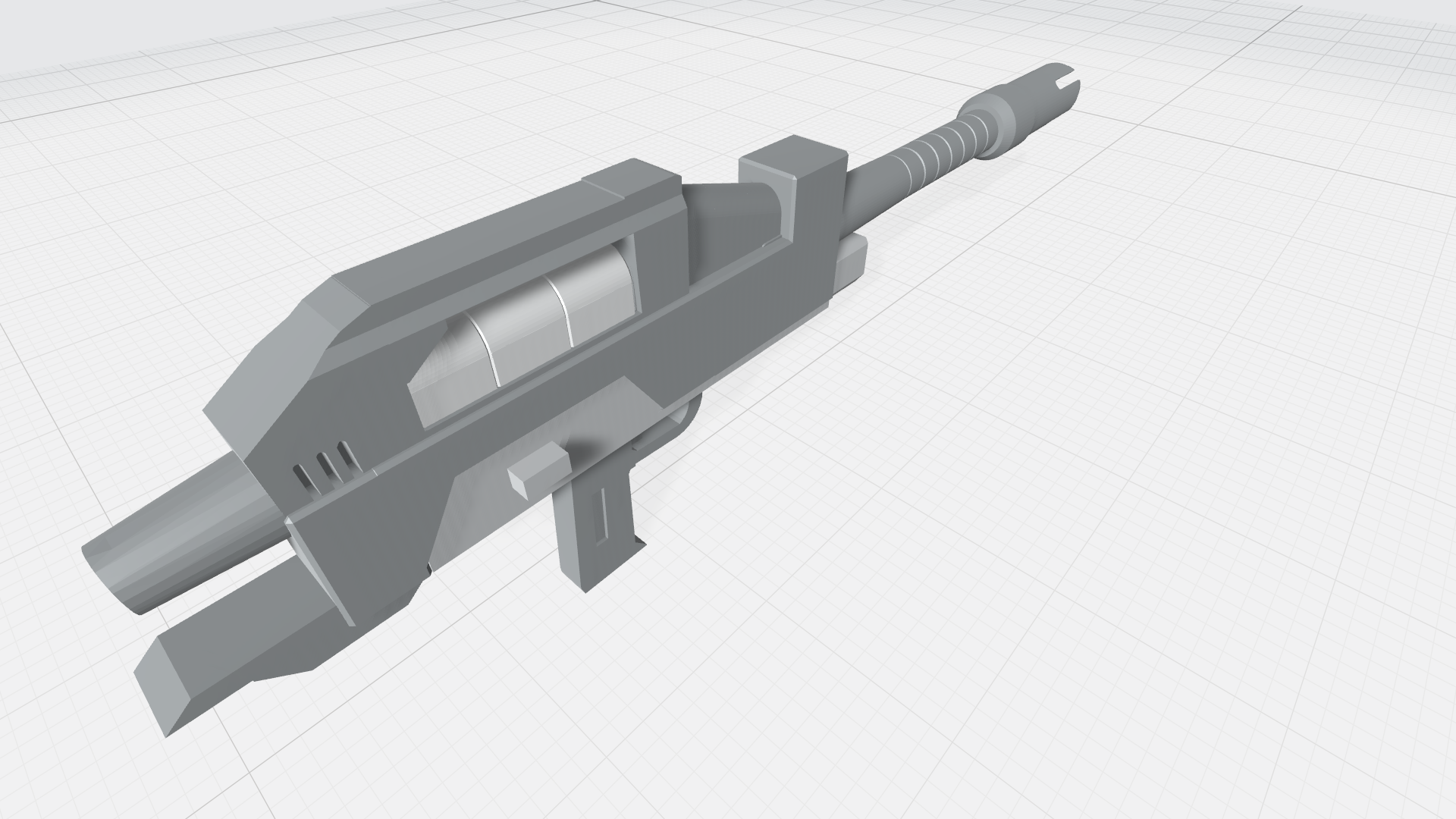 STL file MHW02-Prototype Gundam Beam rifle 3D print file・Model to ...