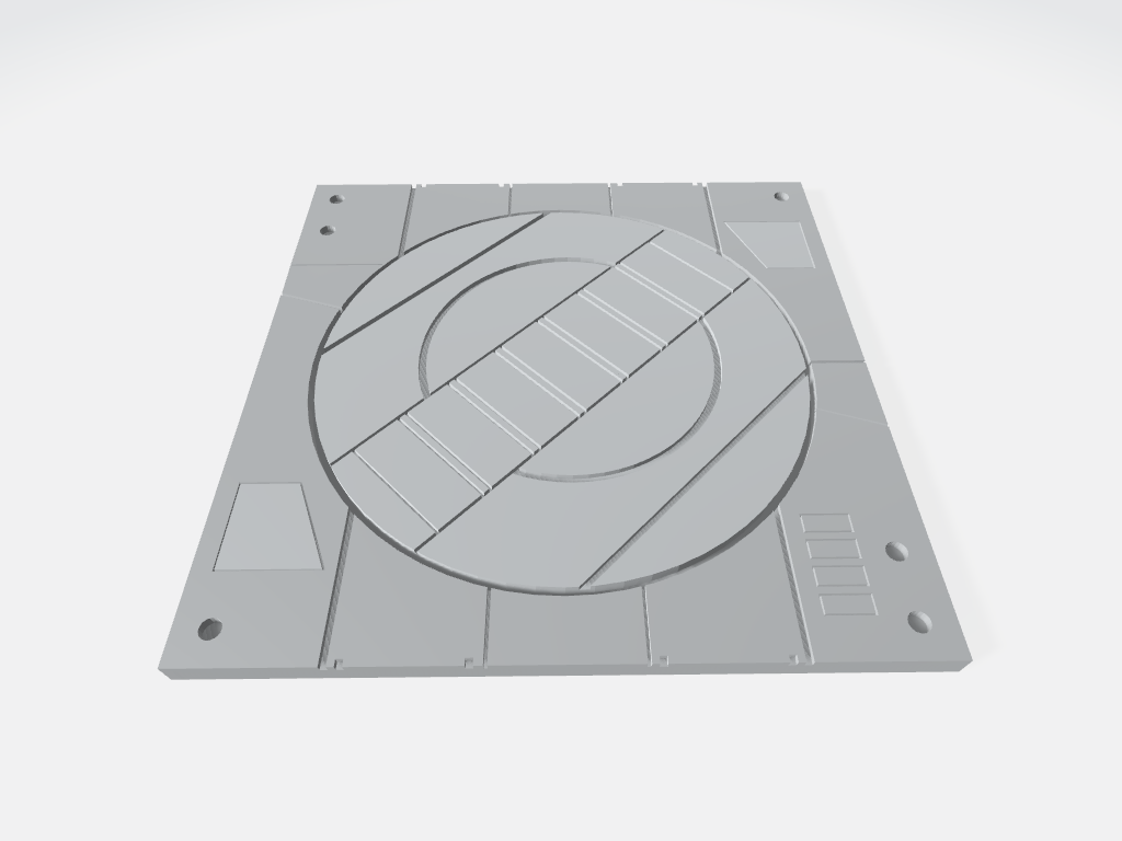 Free STL file Mecha Hangar Bay Base -MHB01 B-only- 🏛️・3D printer design ...