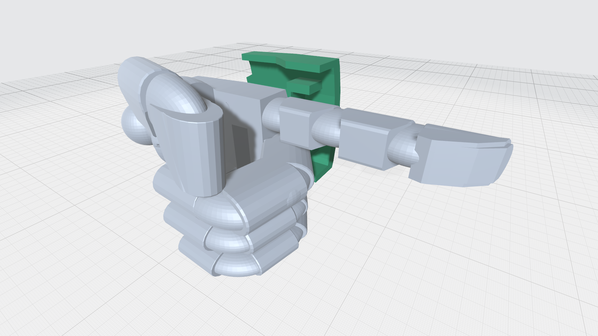 Free STL file MHO01F 1-144 Mecha Robot MS high detailed round shaped ...