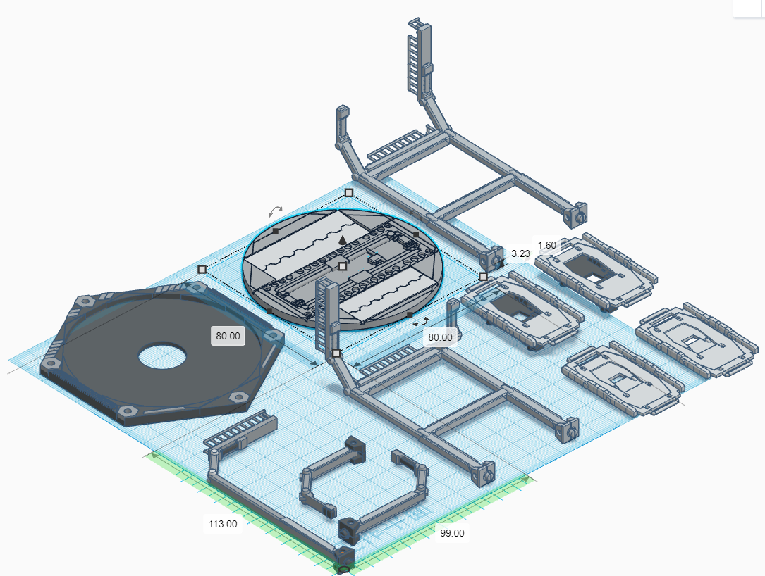 STL file -MHB06C- Mecha Hangar Bay 06 Hangar customizable 🤖・3D ...