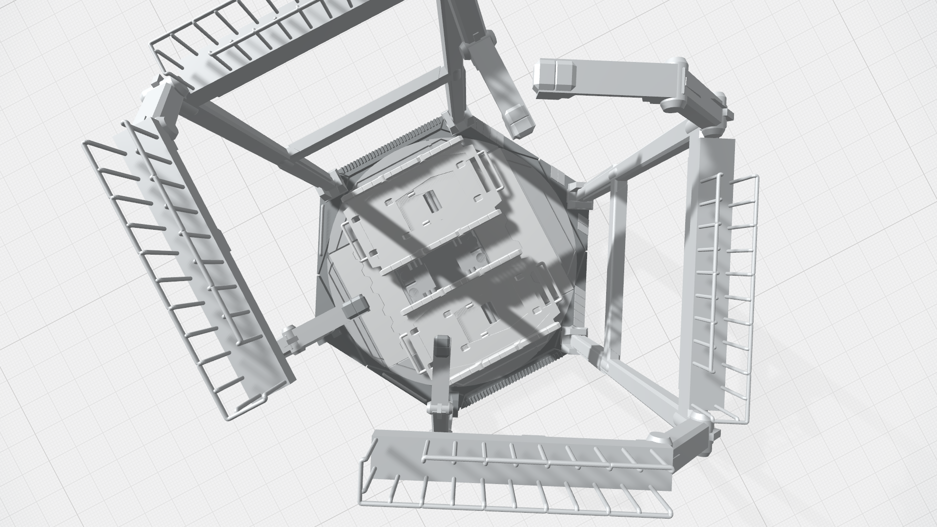 STL file -MHB06C- Mecha Hangar Bay 06 Hangar customizable 🤖・3D ...