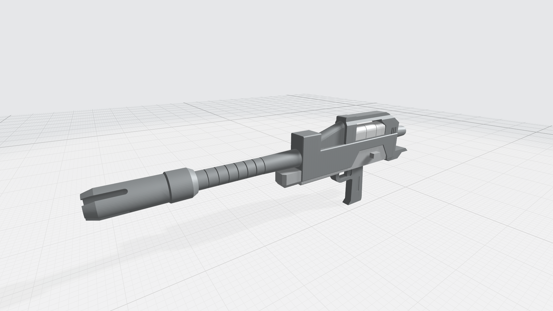 STL file MHW02-Prototype Gundam Beam rifle 3D print file・Model to ...