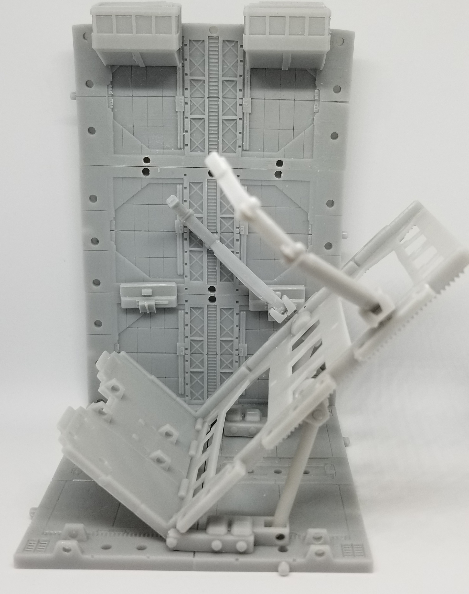 Download STL file -MHB01-04C- Mech Hangar Bay HG Bundle Set 3D print ...
