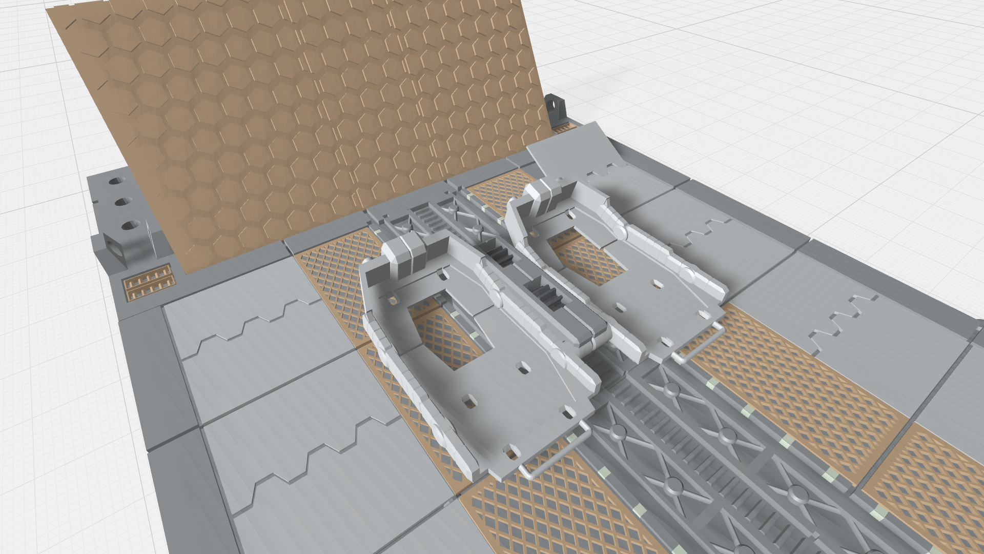 STL file -MHB03C- Mecha Hangar Bay 03 Launcher Customizable 3d print ...