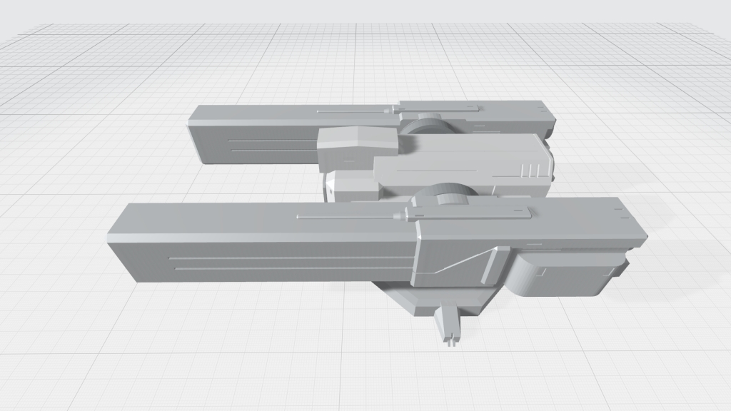 STL file MHW05C- Mecha Anti-spacecraft PPC turret・3D printing model to ...