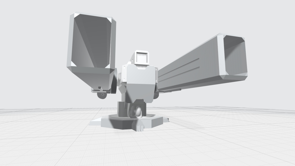 STL file MHW05C- Mecha Anti-spacecraft PPC turret・3D printing model to ...