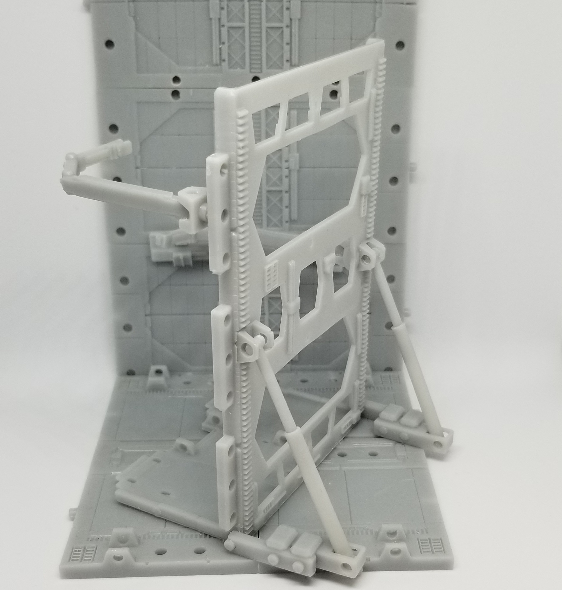 STL file -MHB04F - Mecha Hangar Bay 04 Hangar Fixture 3D print Files 🤖 ...