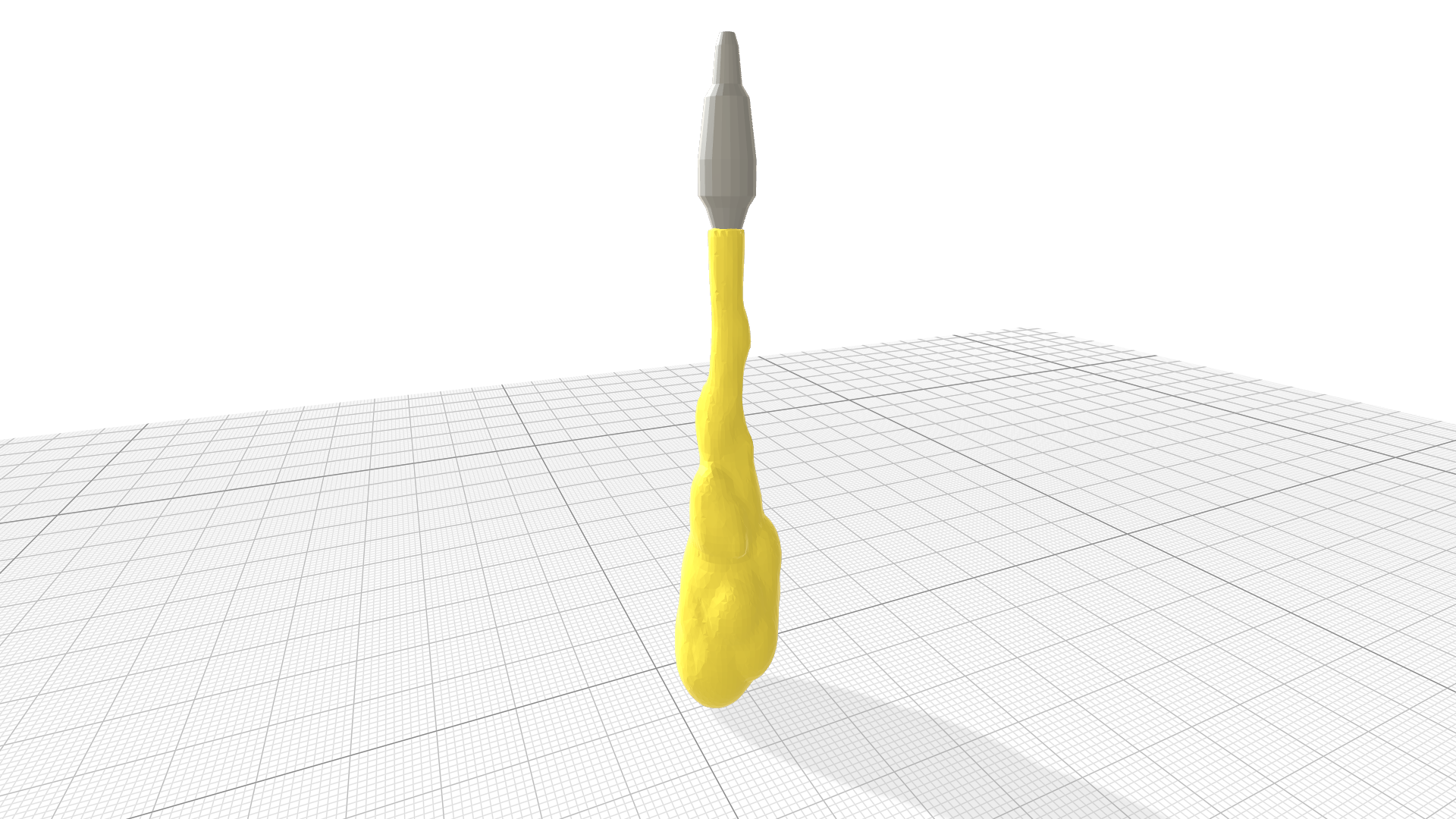 STL file -AFEF03- Action Figure explosion flame effect 03 with missile ...