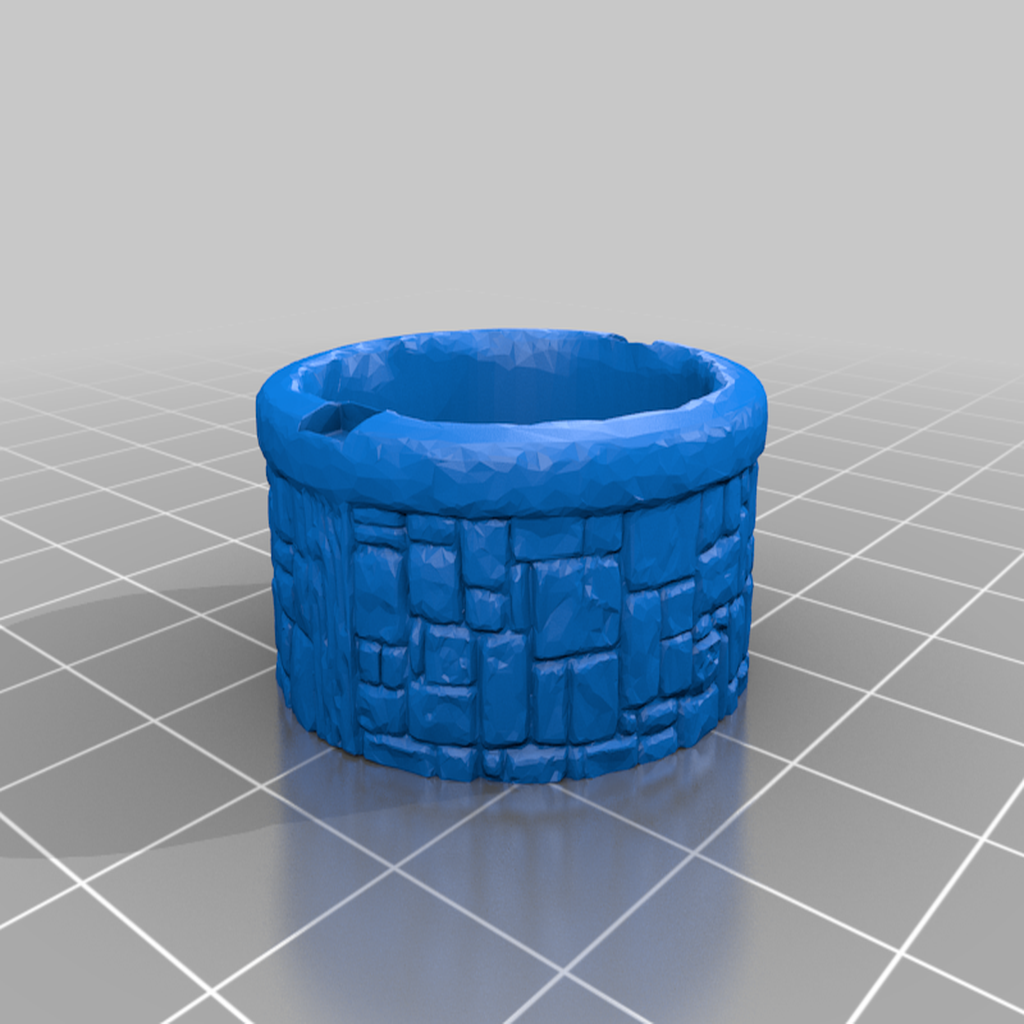 Free STL file Covered Well for 28mm miniatures gaming・3D printer model ...