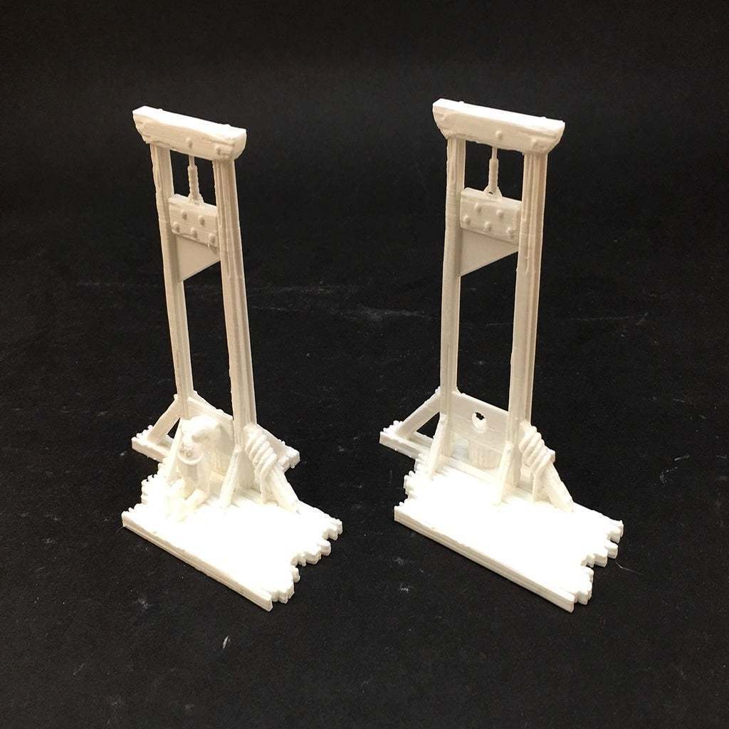 Free STL file Guillotine for 28mm miniatures gaming ♟・3D print object ...