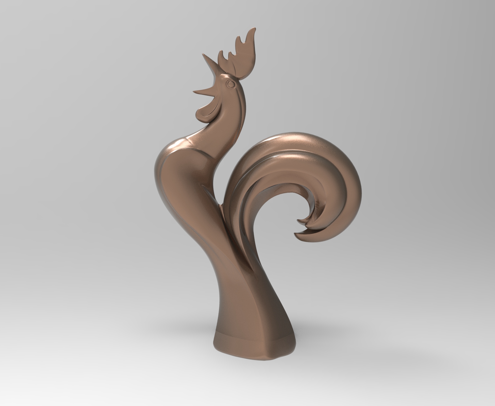 STL file rooster/rooster・3D printer model to download・Cults