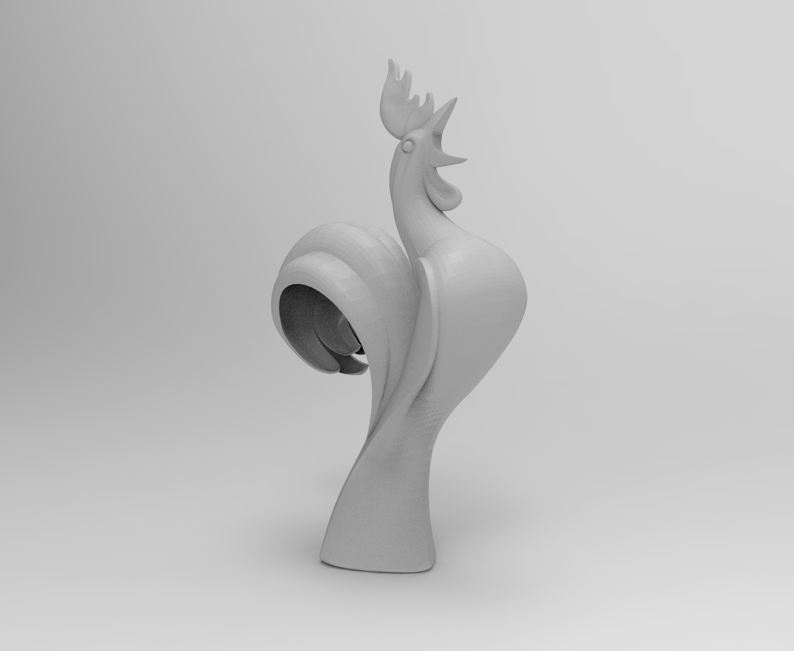 STL file rooster/rooster・3D printer model to download・Cults