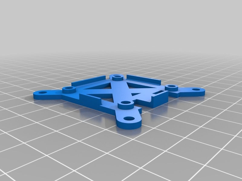 Free STL file Quadcopter electronics stack mount (flight controller ...
