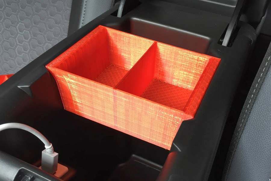 Free STL file Chevy Colorado Center Console Trays・Design to download ...