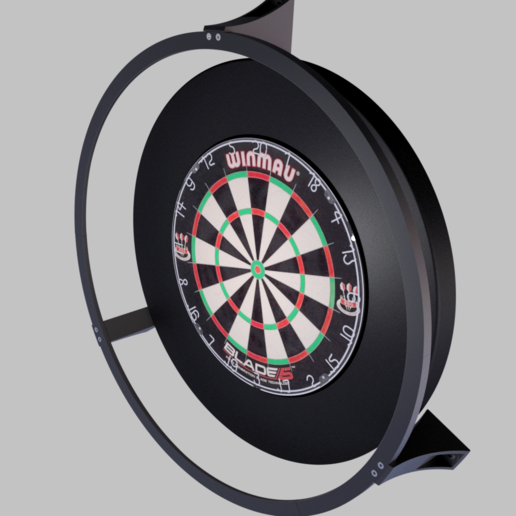 Descargar archivo STL Dartboard LED-Light Surround (Darts Ring / Dart ...