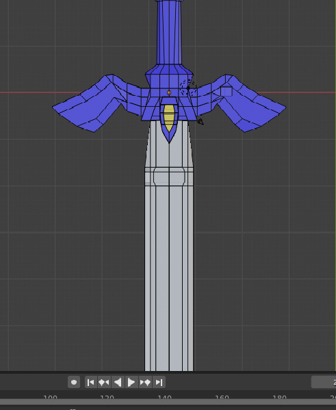 3D file LINK ZELDA sword・3D printing model to download・Cults